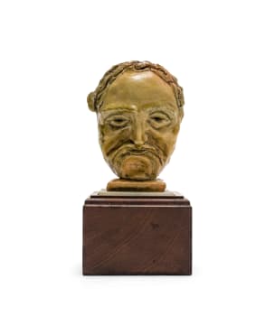 Head of a Man by Lippy (Israel-Isaac) Lipshitz | Strauss & Co
