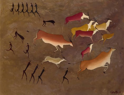 Rock Art by Simon Moroke Lekgetho | Strauss & Co