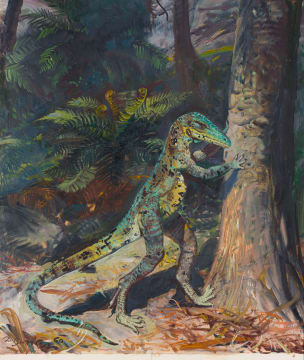 Saltoposuchus (Reptile) by Zdenek Burian | Strauss & Co