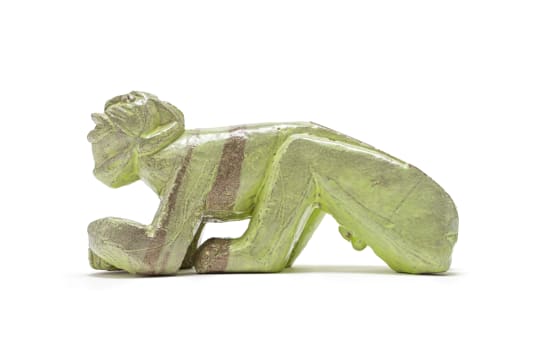 Crouching figure by Hylton Nel | Strauss & Co
