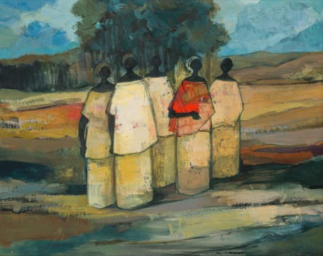 Figures in a Landscape by Jan Dingemans | Strauss & Co