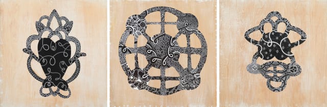 Heaven Pond, triptych by Nicholas Hauser | Strauss & Co