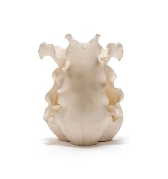 Abstract flower vessel by Astrid Dahl | Strauss & Co