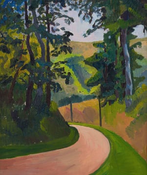 Paysage (Landscape)/Road through Cutting by Ruth Everard-Haden ...