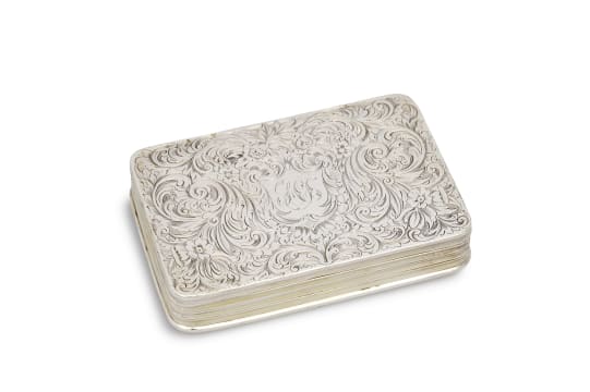 A Cape silver snuff box, Lawrence Holme Twentyman, c.1818-1837 ...