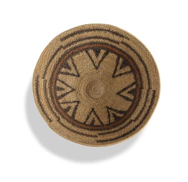 Lozi winnowing basket, 1988 by Unrecorded artist, Lozi Peoples ...