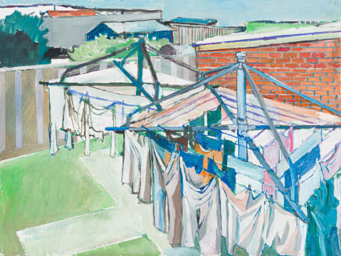 Laundry on Hills Hoist Clotheslines, Lakemba, NSW, Australia by ...