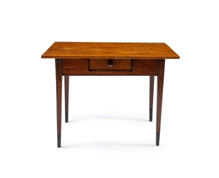 A Cape yellowwood and stinkwood inlaid side table, early 19th century ...