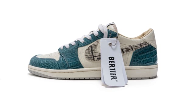 Custom shoes made in collaboration between Bertier and Black Coffee to ...