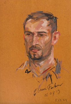 Portrait of a Man by Rudolph Vosser | Strauss & Co