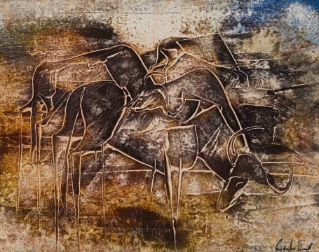 Herd of Buffalo by Gordon Vorster | Strauss & Co