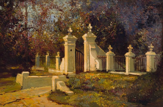 Gated Entrance with Trees by Errol Boyley | Strauss & Co