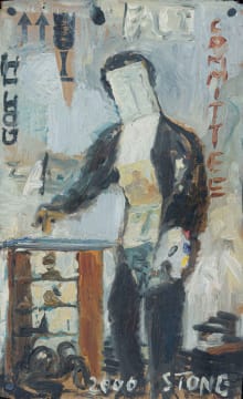 Got It. Man with Palette by Simon Stone | Strauss & Co