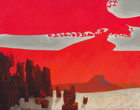 Rooi Rotse, Bokkeveld (Red Rocks, Bokkeveld) by Erik Laubscher ...