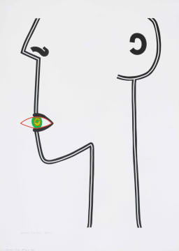 Starved Guy Eating an Eye by Walter Battiss | Strauss & Co