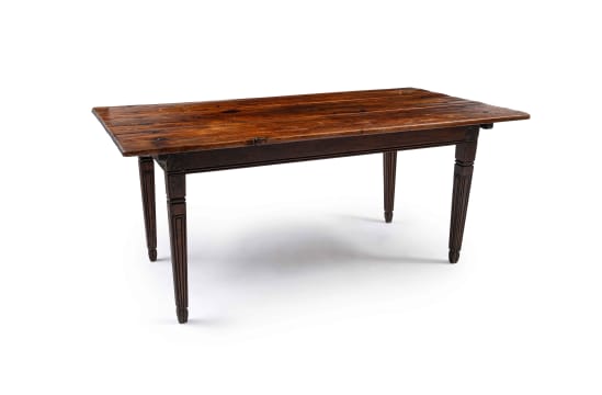 A Cape stinkwood and yellowwood peg-top table, late 18th century ...