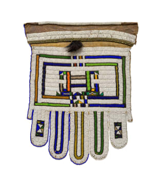 Ndebele Bridal Apron (Jocolo) by Unrecorded Ndebele artist | Strauss & Co