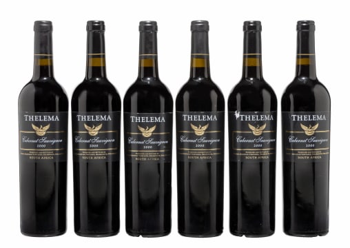 2000 Cabernet Sauvignon 6 (1 x 6) 750ml by Thelema | Strauss & Co