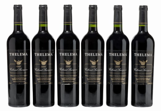 1998 Cabernet Sauvignon 6 (1 x 6) 750ml by Thelema | Strauss & Co