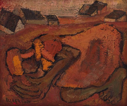 Crouching Figure by Frans Claerhout | Strauss & Co