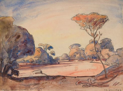 Kahn Rivier, SWA by Jacob Hendrik Pierneef | Strauss & Co