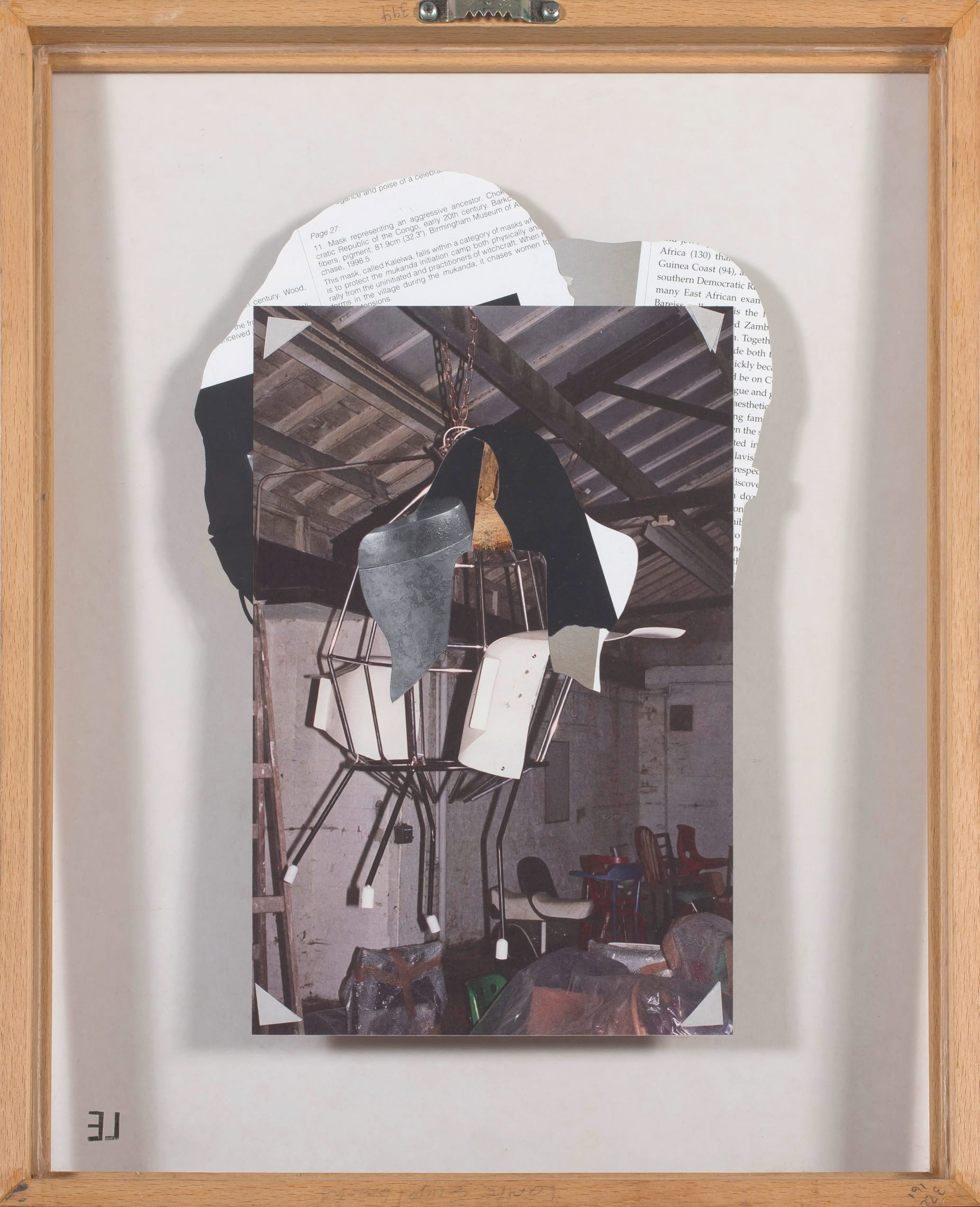 Swimmer, two by African Masks and Chair by Larita Engelbrecht | Strauss ...
