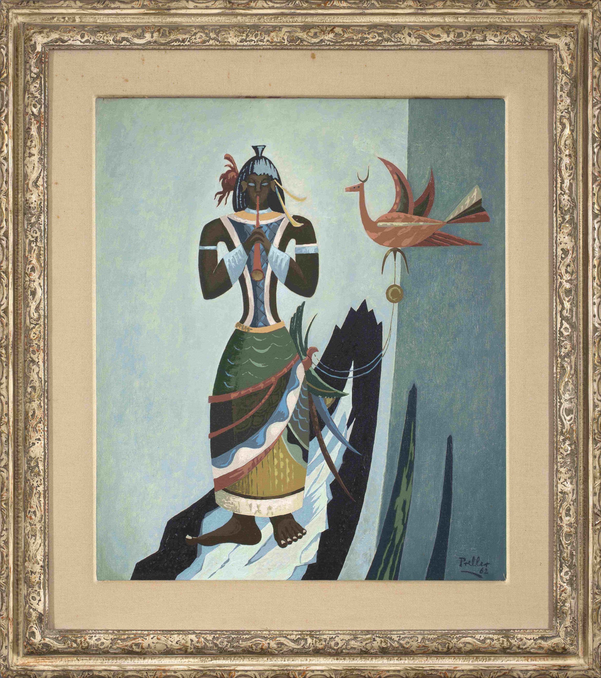 Herdboy (Boy with a Flute) by Alexis Preller | Strauss & Co