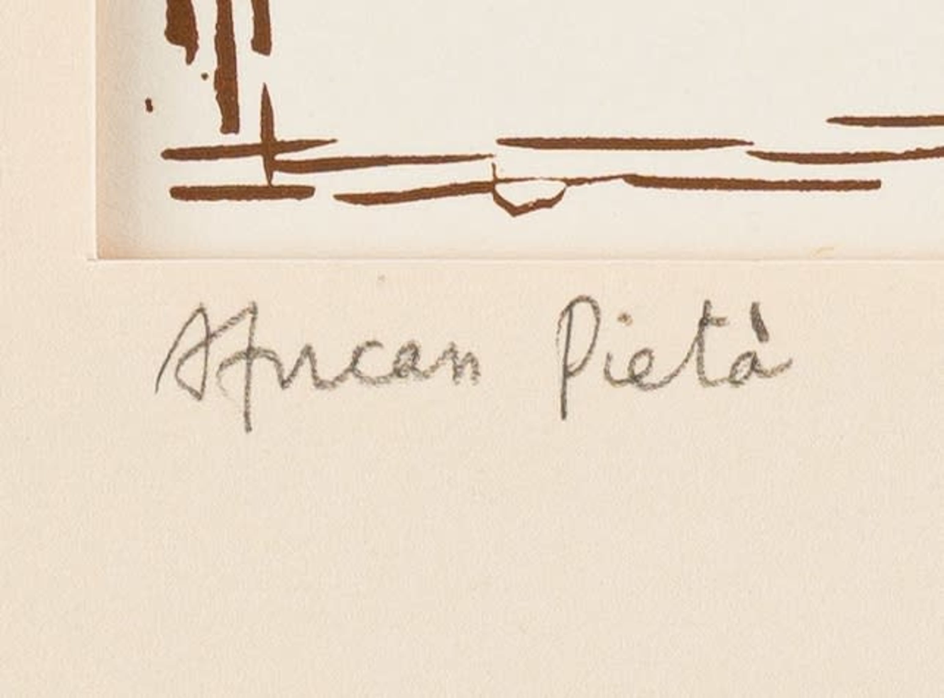 African Pietà by Walter Battiss | Strauss & Co