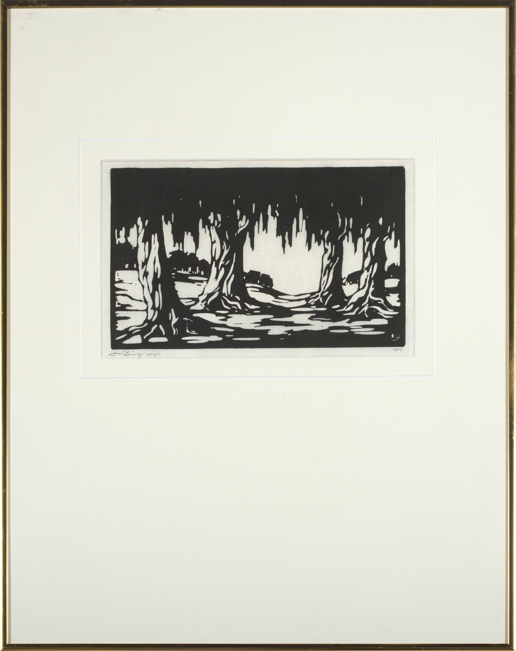 Wilgerboom, Fonteine, Pretoria (Nilant 84) by Jacob Hendrik Pierneef ...
