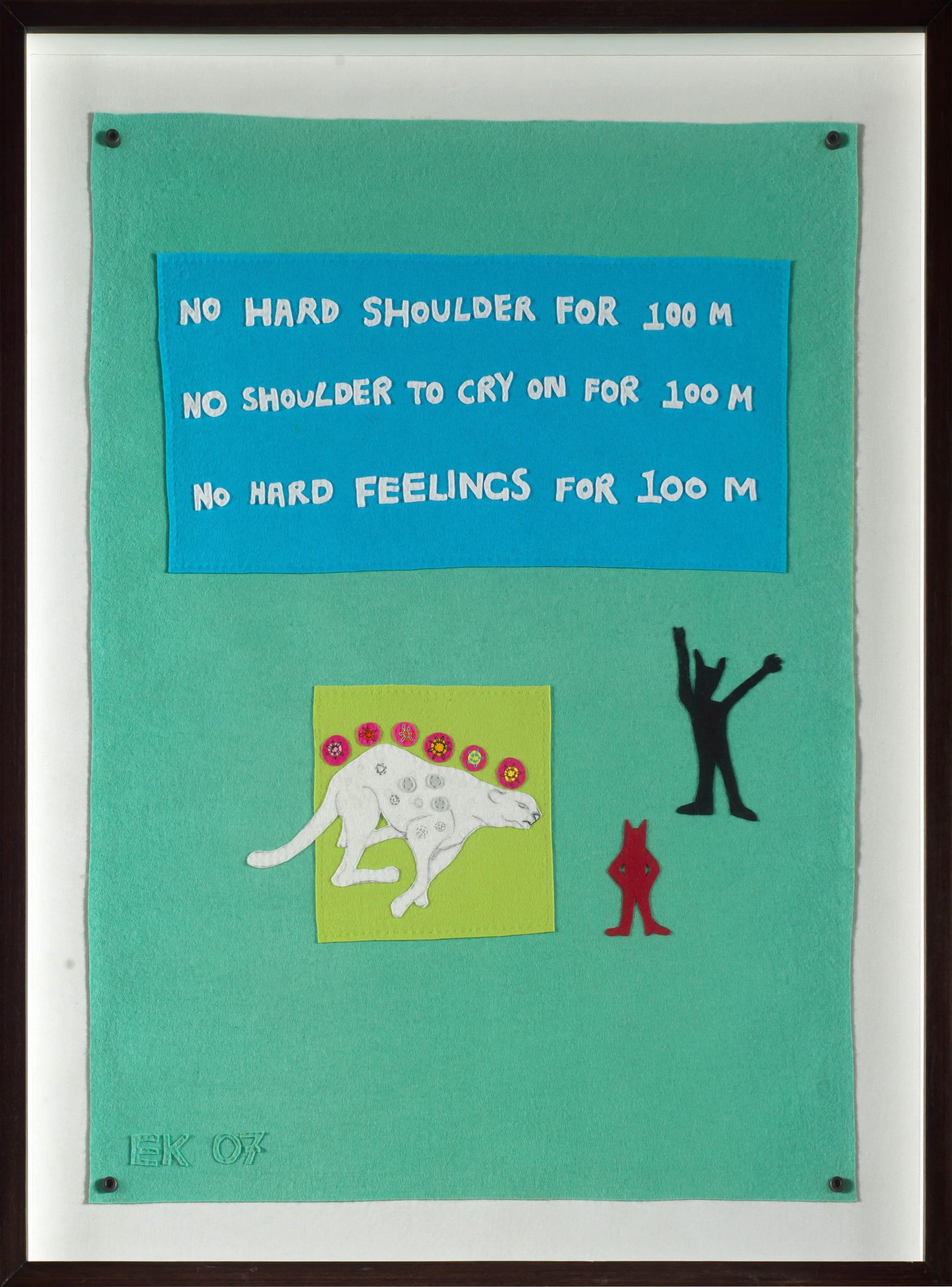 No Hard Shoulder for 100m, No Shoulder to Cry on for 100m, No hard ...