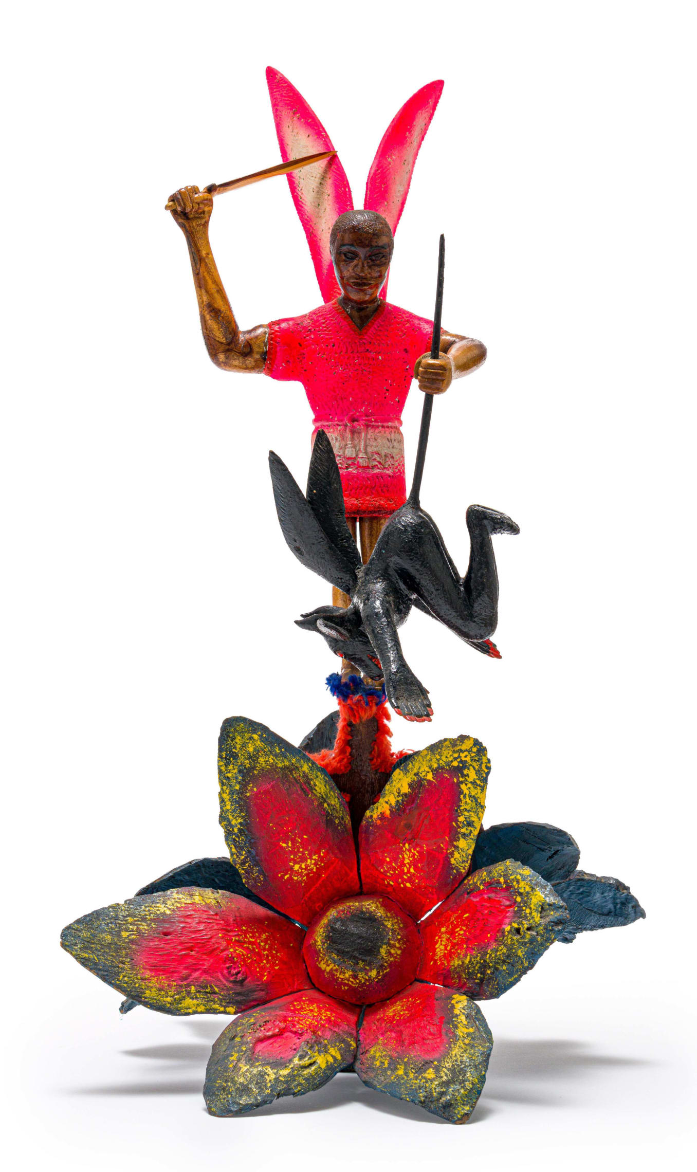 St George with Satan by Mashego Johannes Segogela | Strauss & Co