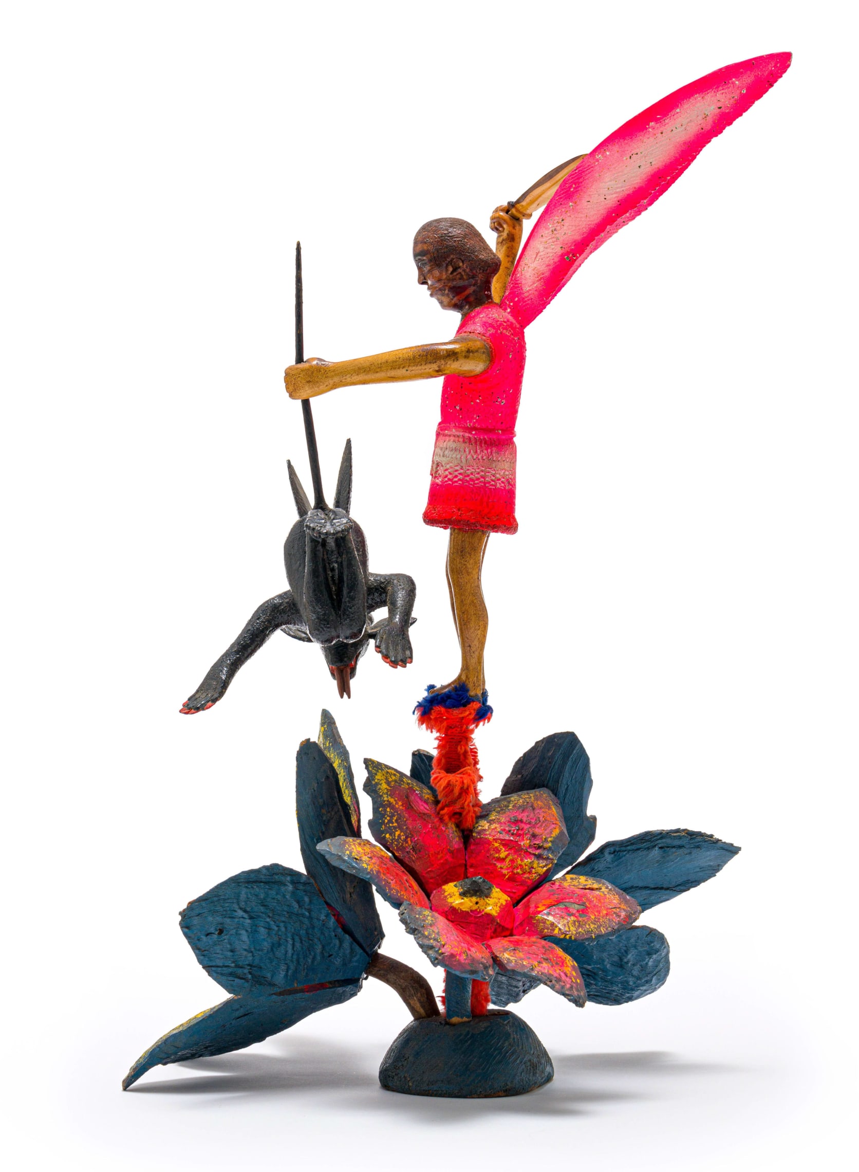 St George with Satan by Mashego Johannes Segogela | Strauss & Co