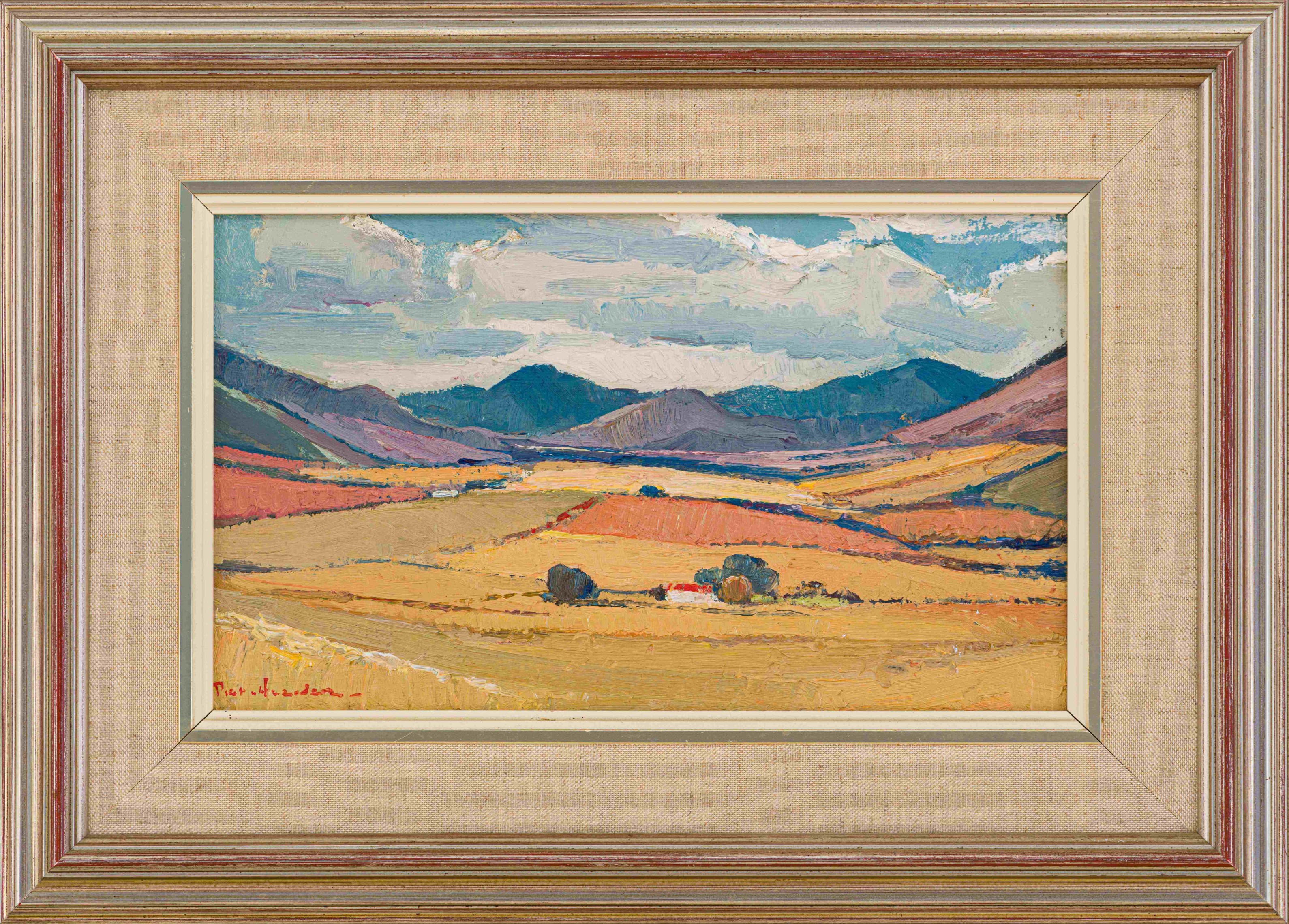 Overberg Landscape by Piet van Heerden | Strauss & Co