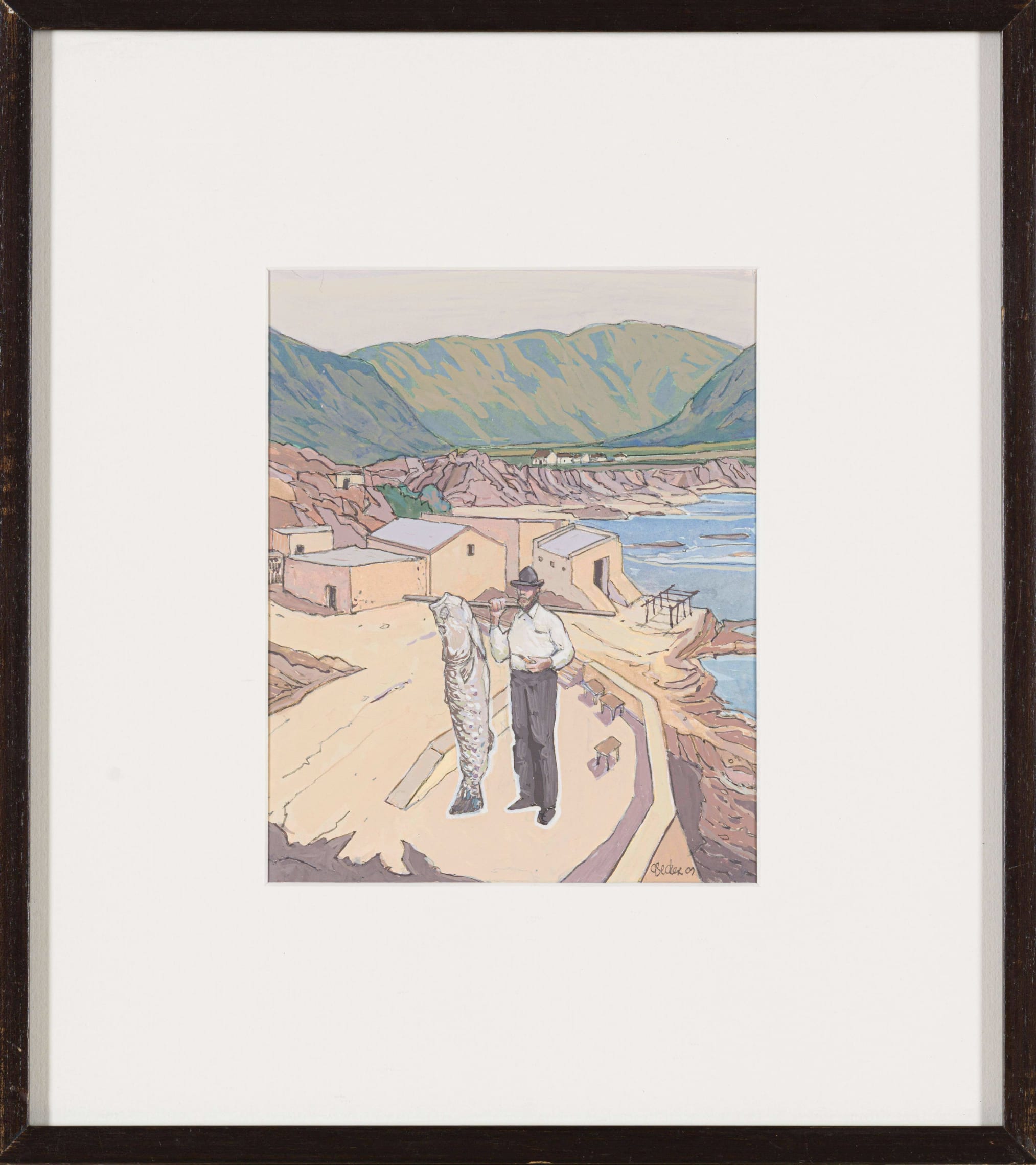 Fisherman by Carl Becker | Strauss & Co