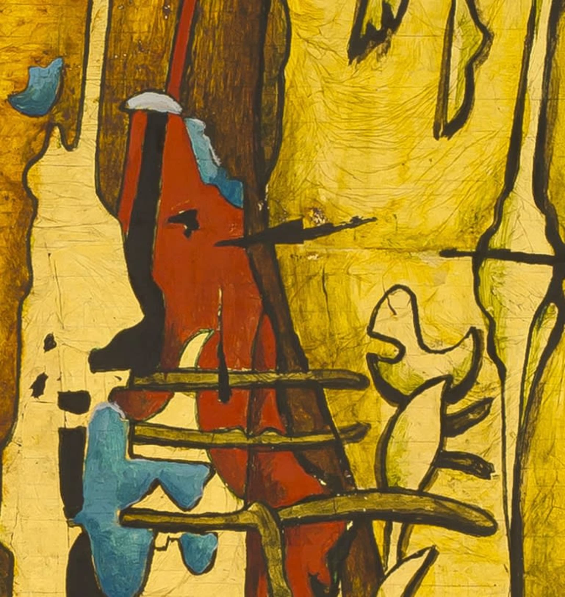 Gold Kouros, and artist's dish, two by Alexis Preller | Strauss & Co