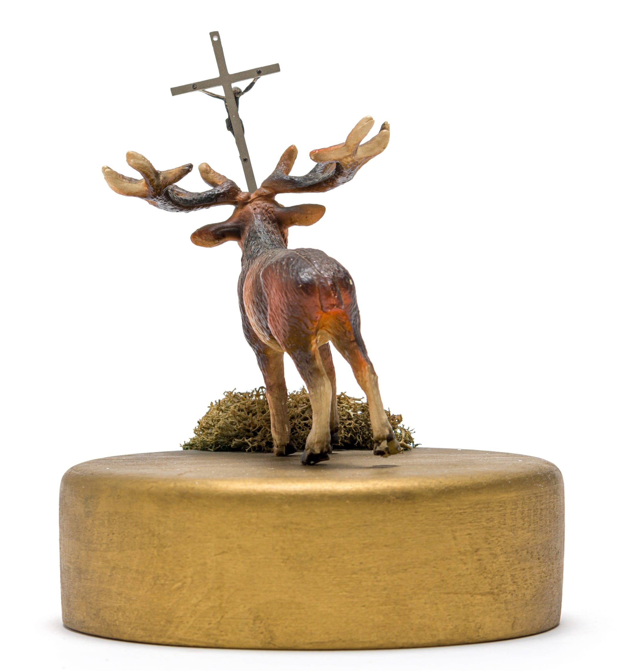 Reindeer with Crucifix by Peter Schütz | Strauss & Co