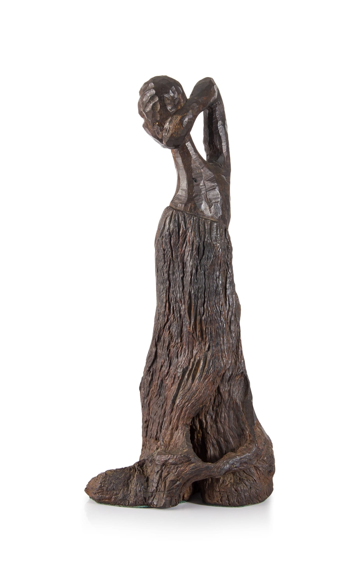 Kneeling Woman with Raised Arm by Michael Gagashe Zondi | Strauss & Co