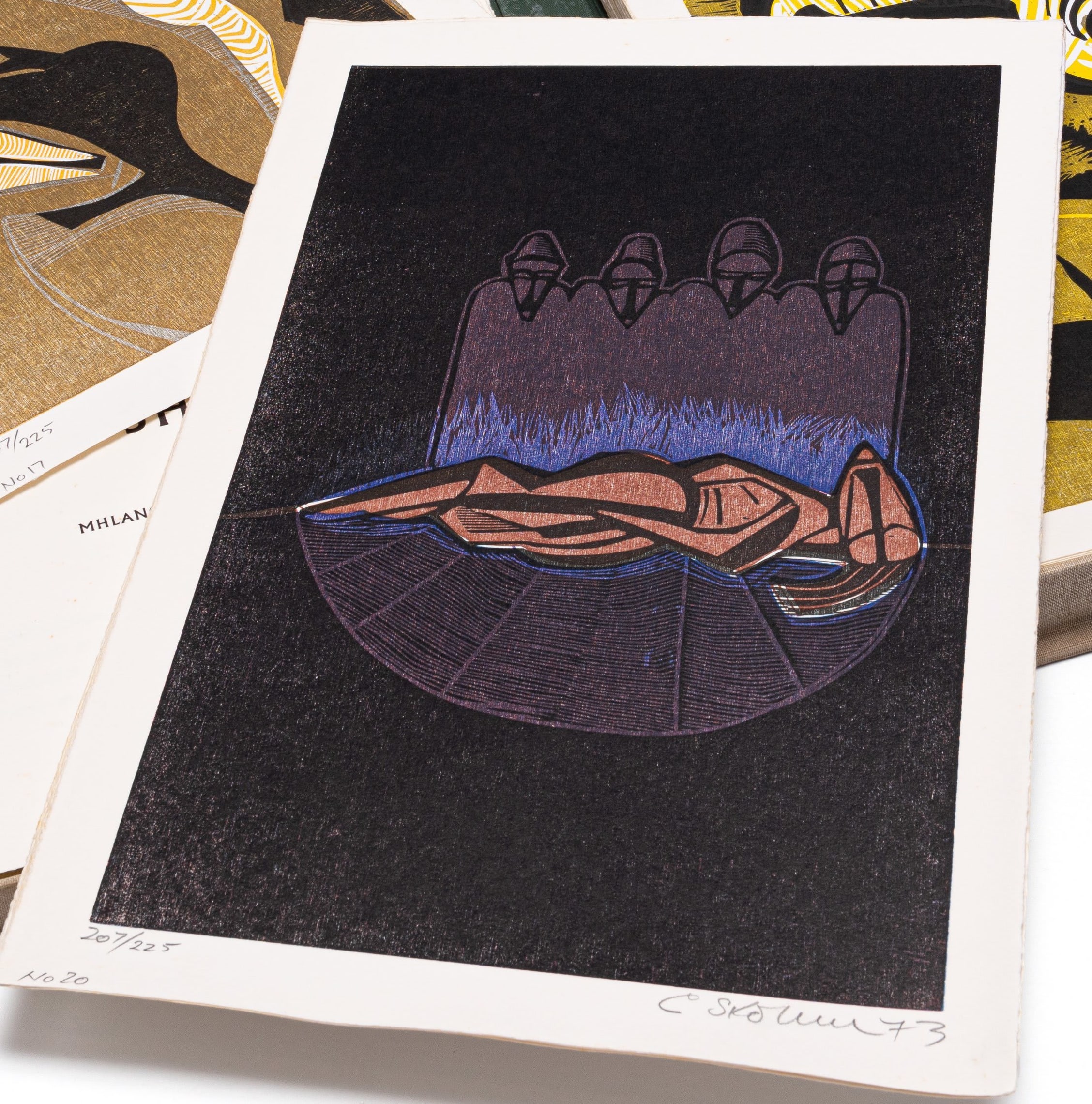 The Assassination of Shaka, portfolio by Cecil Skotnes | Strauss & Co