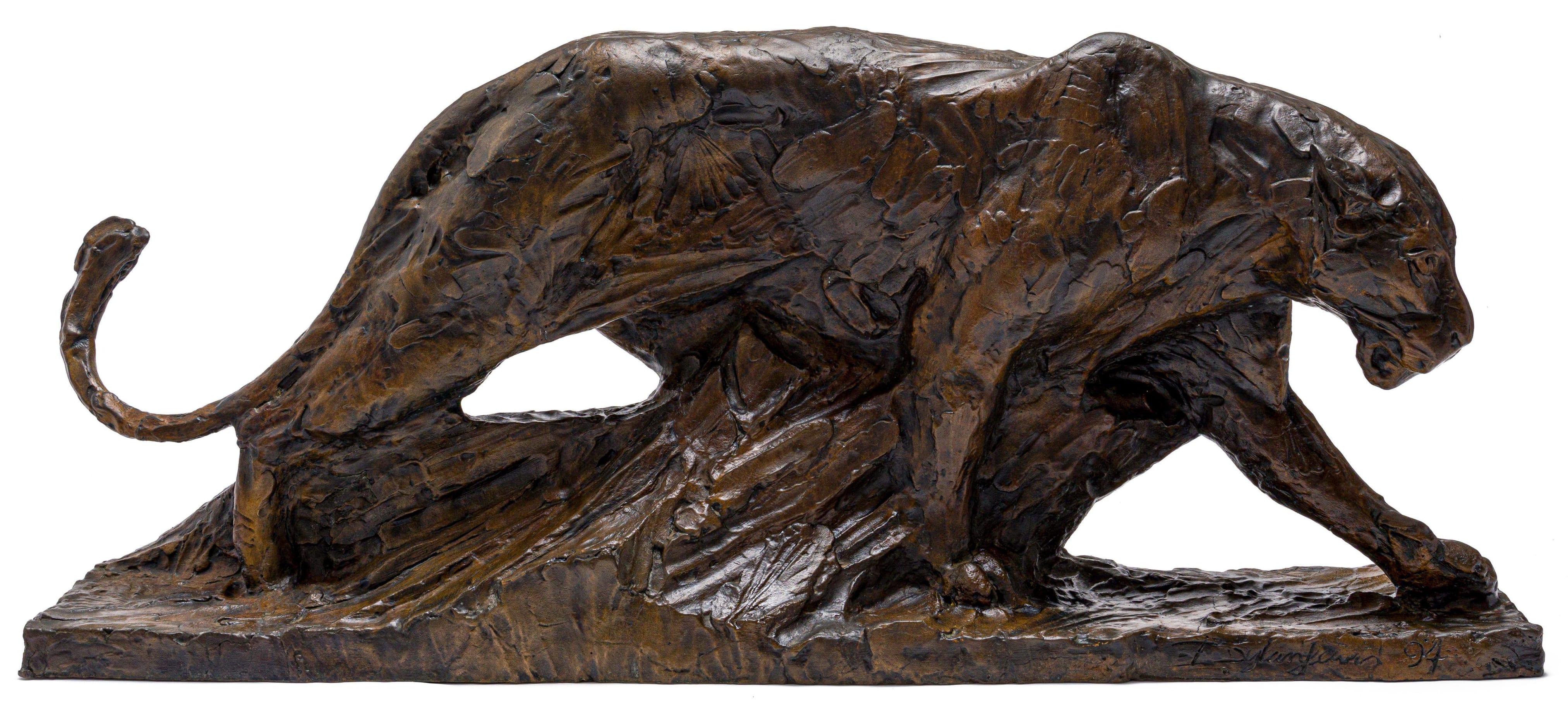 Walking Leopard by Dylan Lewis | Strauss & Co