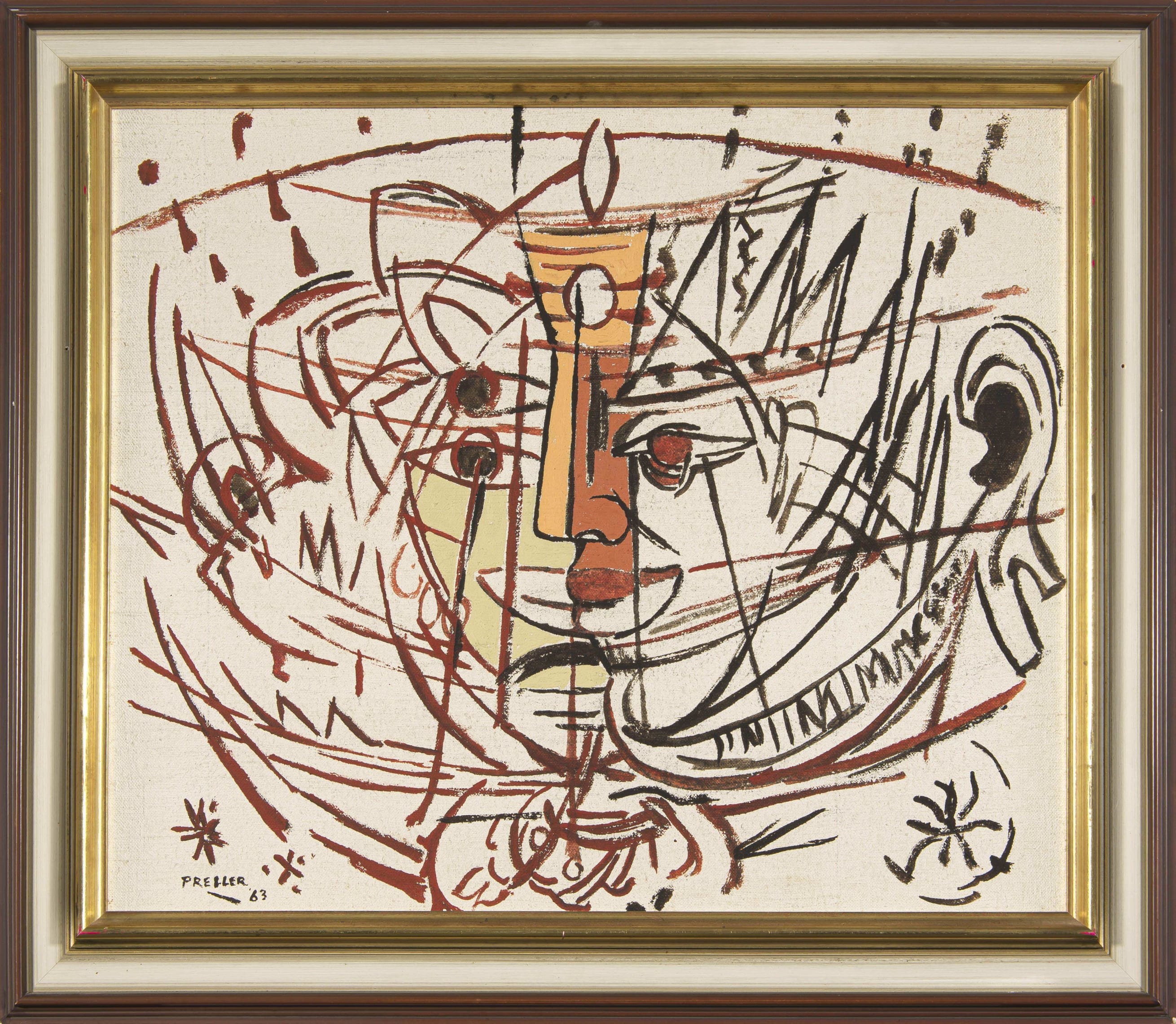 Abstract Face by Alexis Preller | Strauss & Co