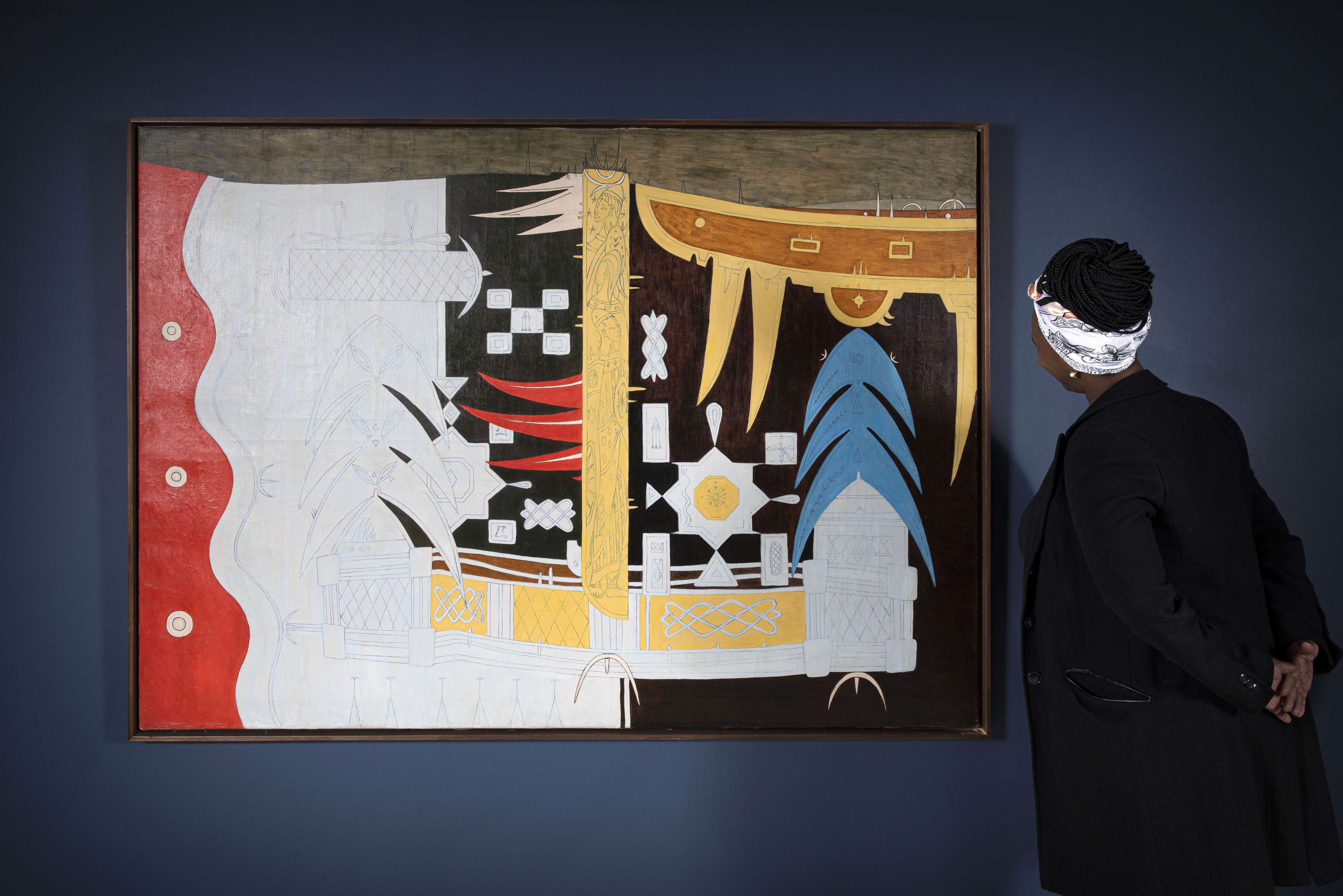 Abstract with the Family by Alexis Preller | Strauss & Co