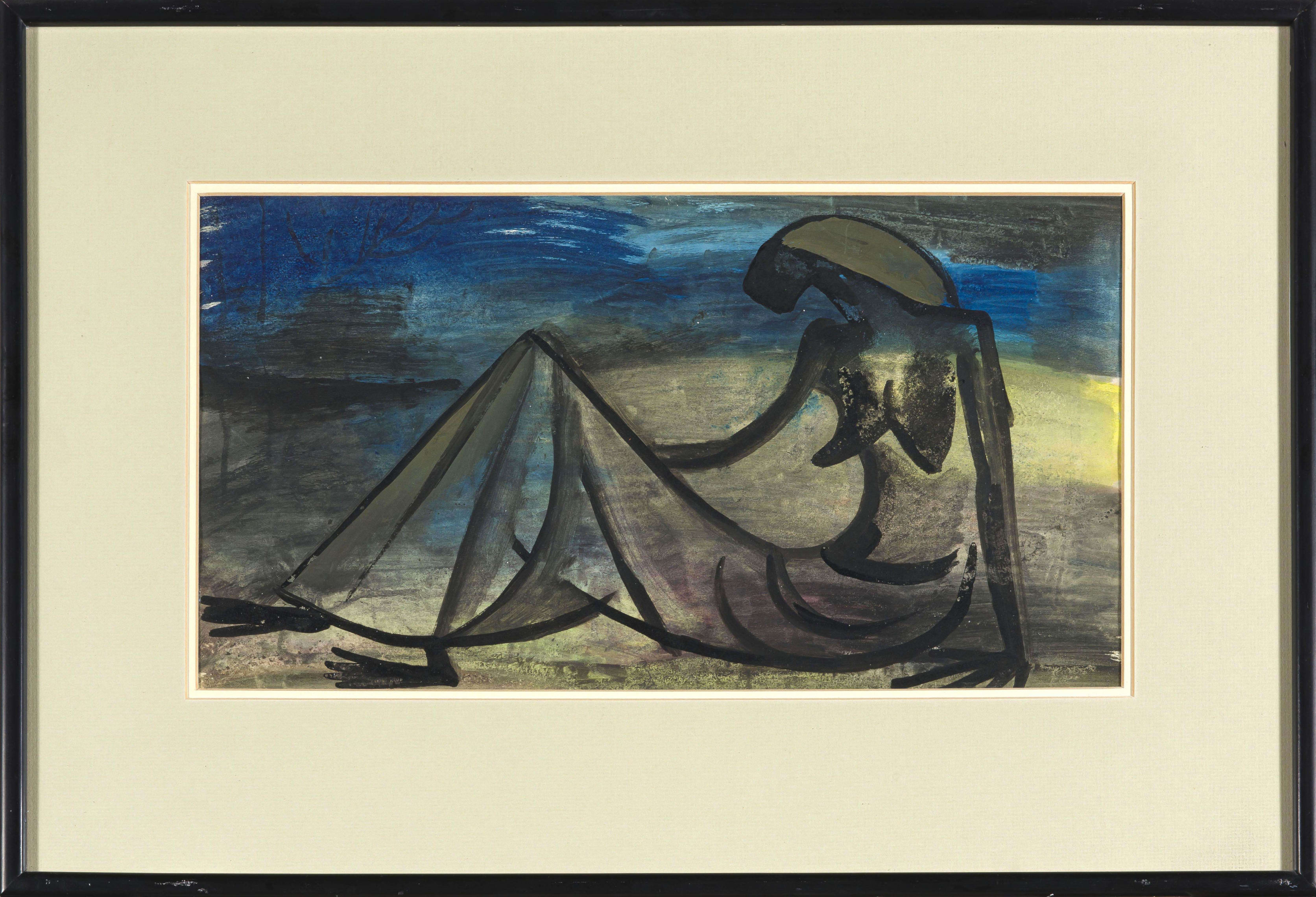 Seated Figure by Maurice van Essche | Strauss & Co