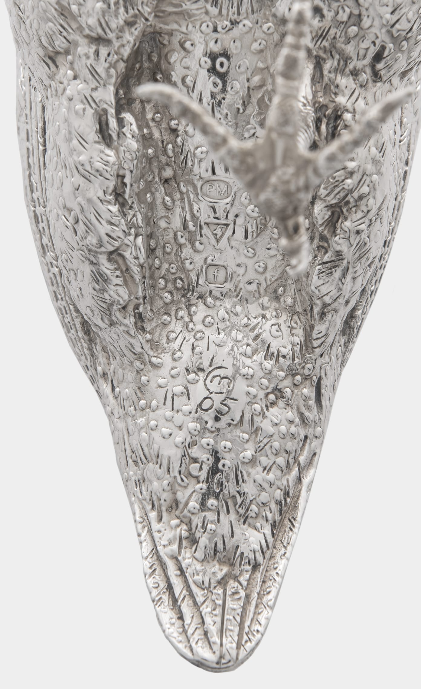 A Zimbabwean silver helmeted guinea fowl, Patrick Mavros, 2005 ...