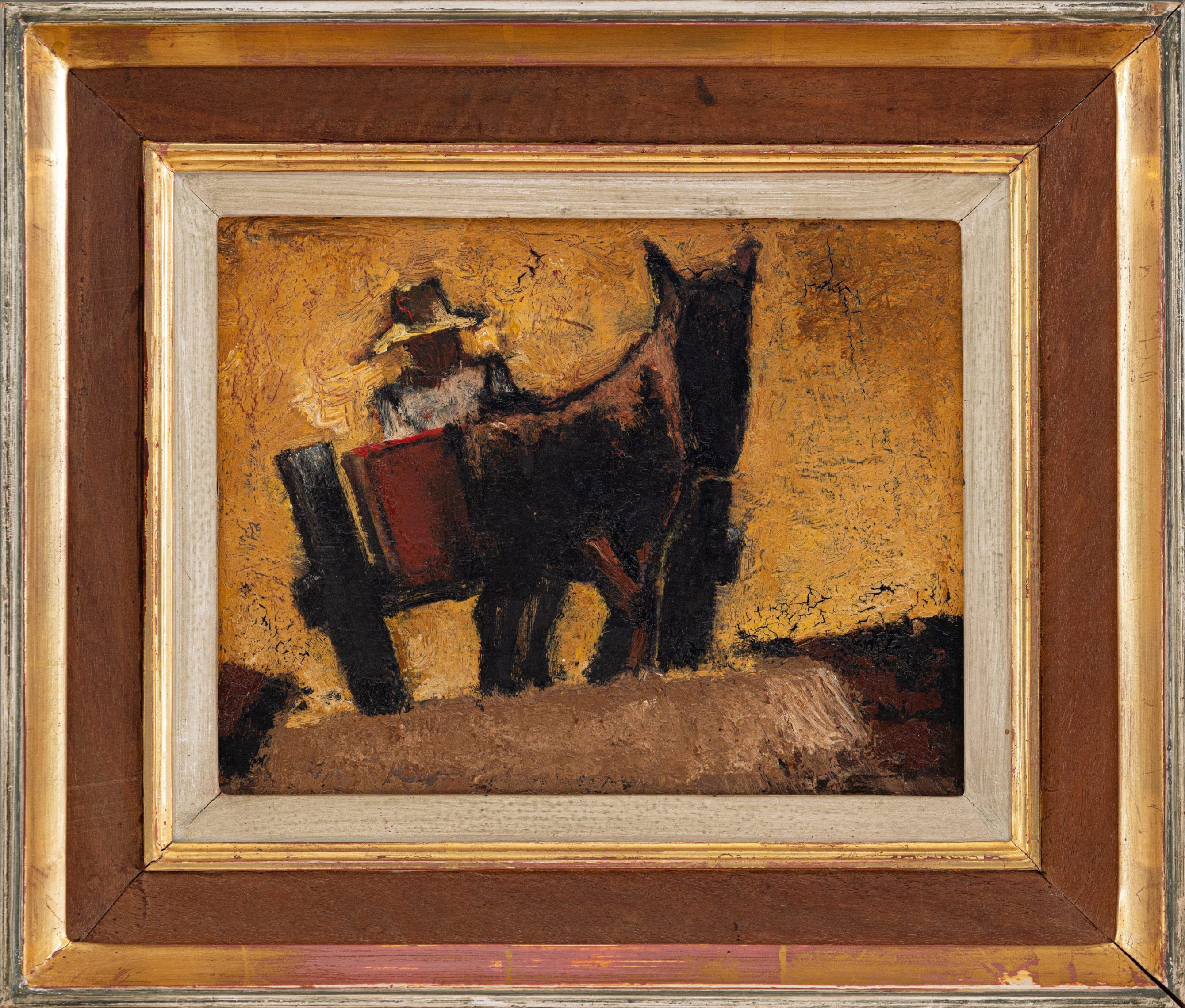 Man with Cart by Josef Herman | Strauss & Co