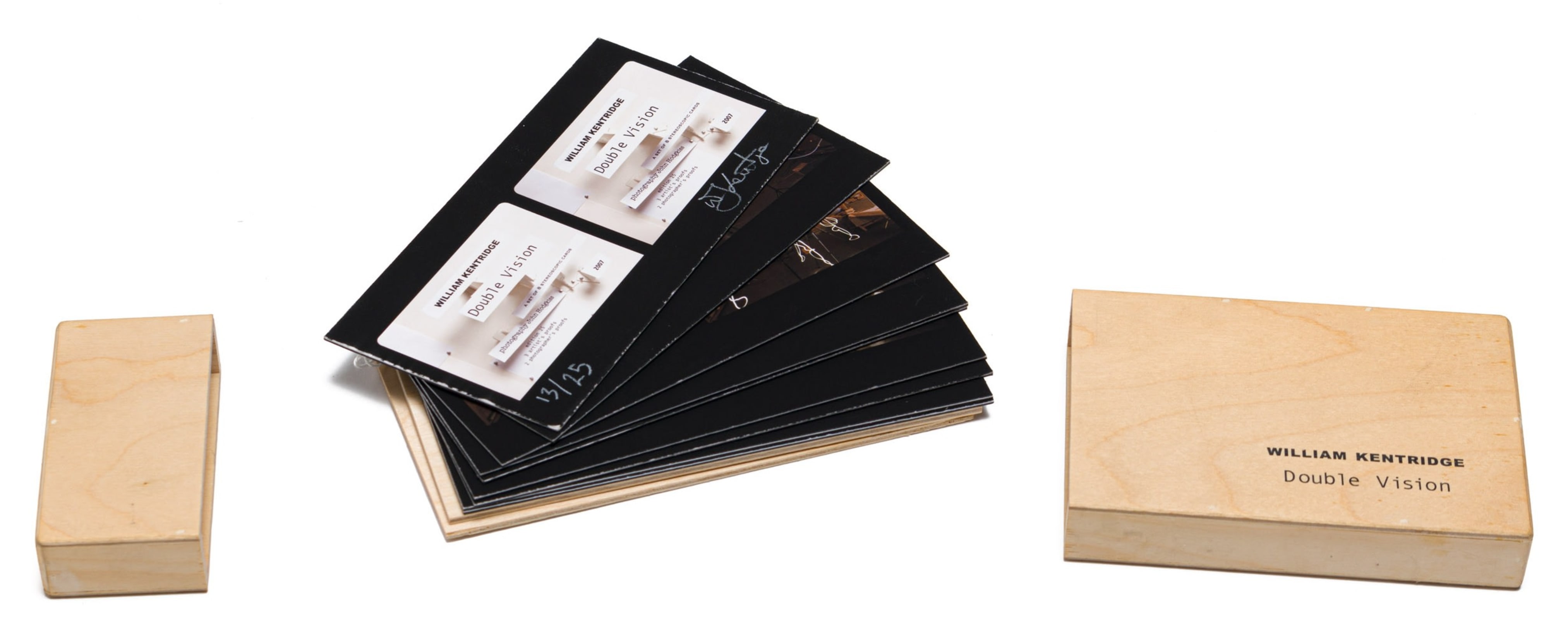 Double Vision set 2007 Stereoscopic cards by William Kentridge ...