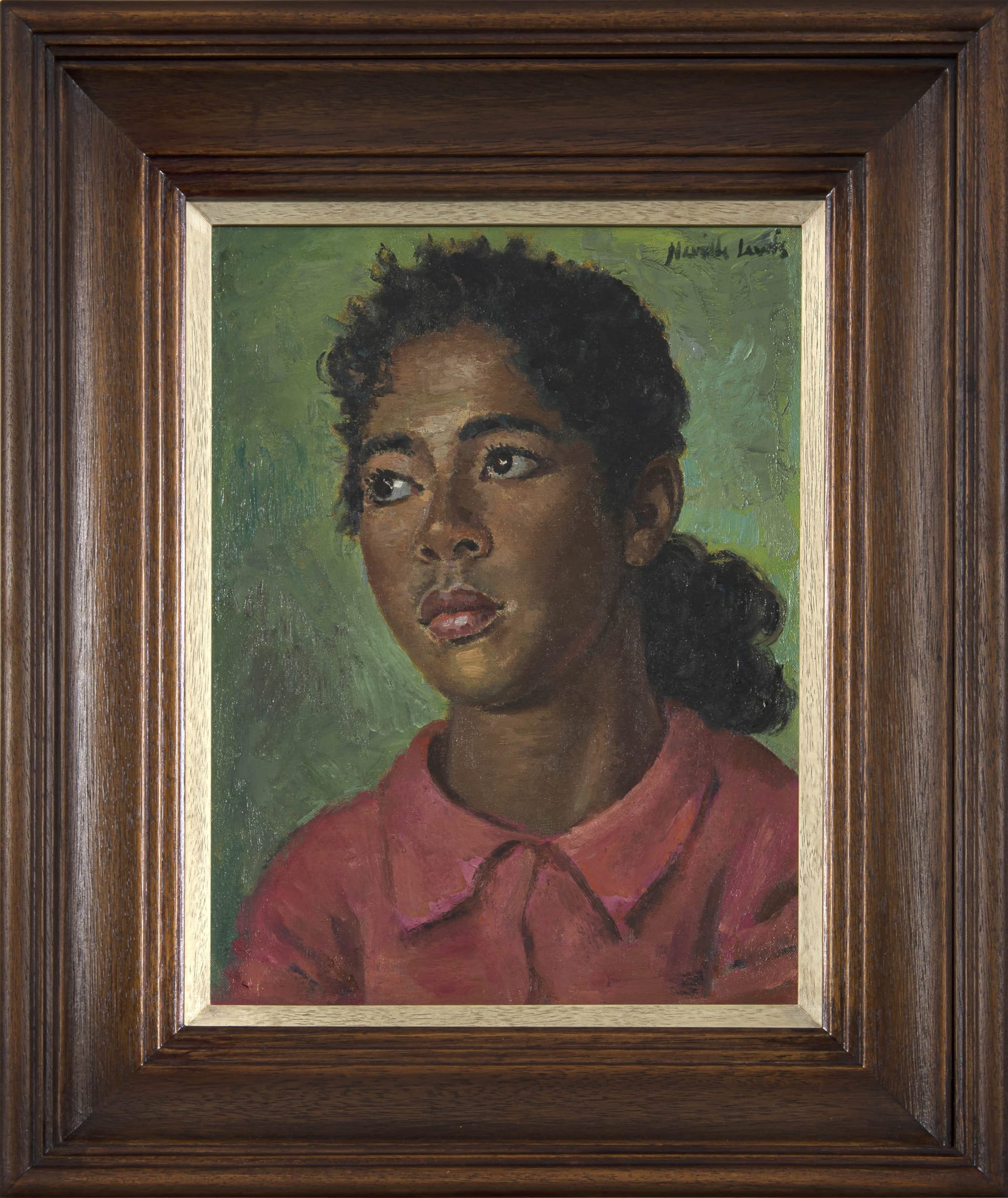 Portrait of a Young Girl by Alfred Neville Lewis | Strauss & Co