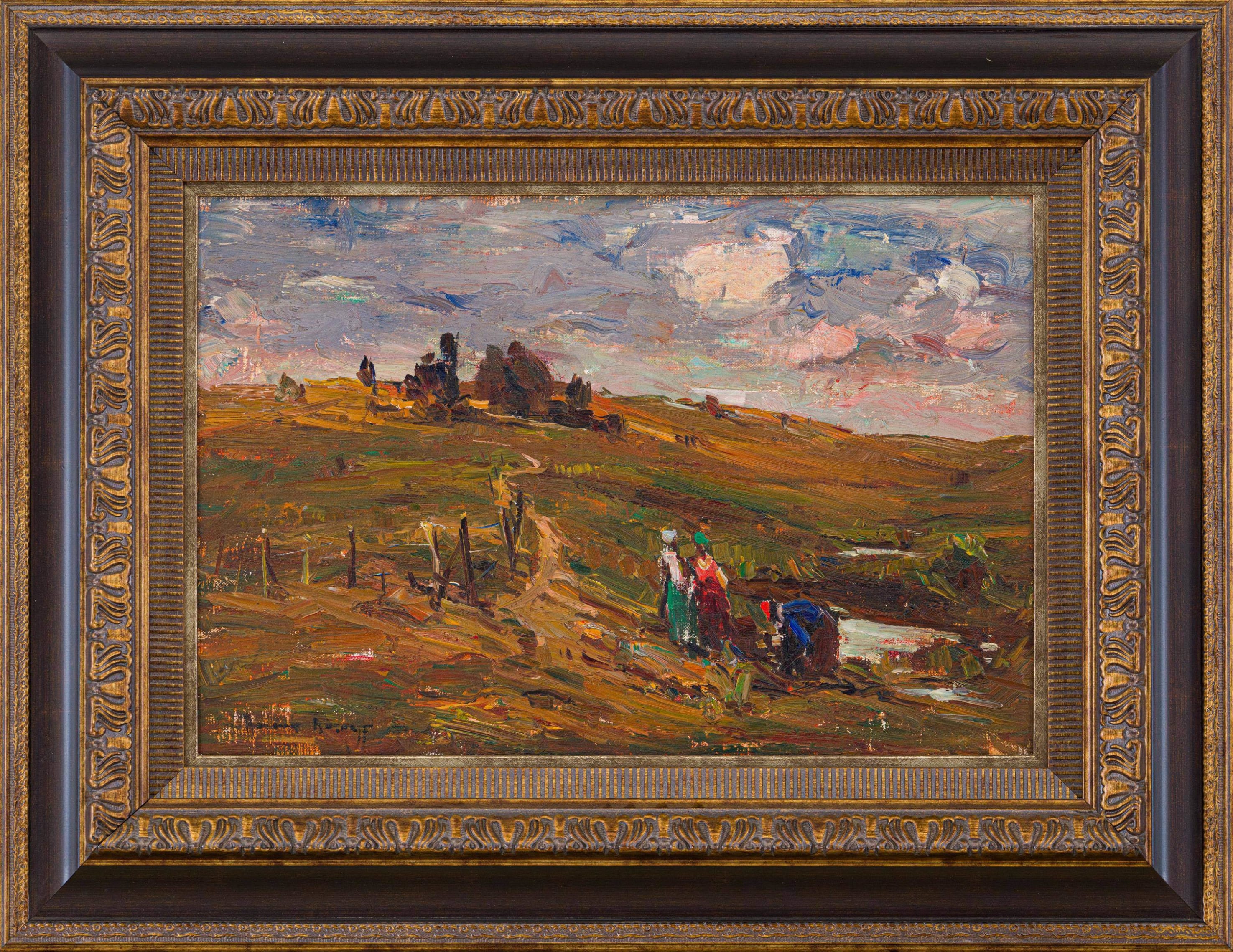 Women Fetching Water by Adriaan Boshoff | Strauss & Co