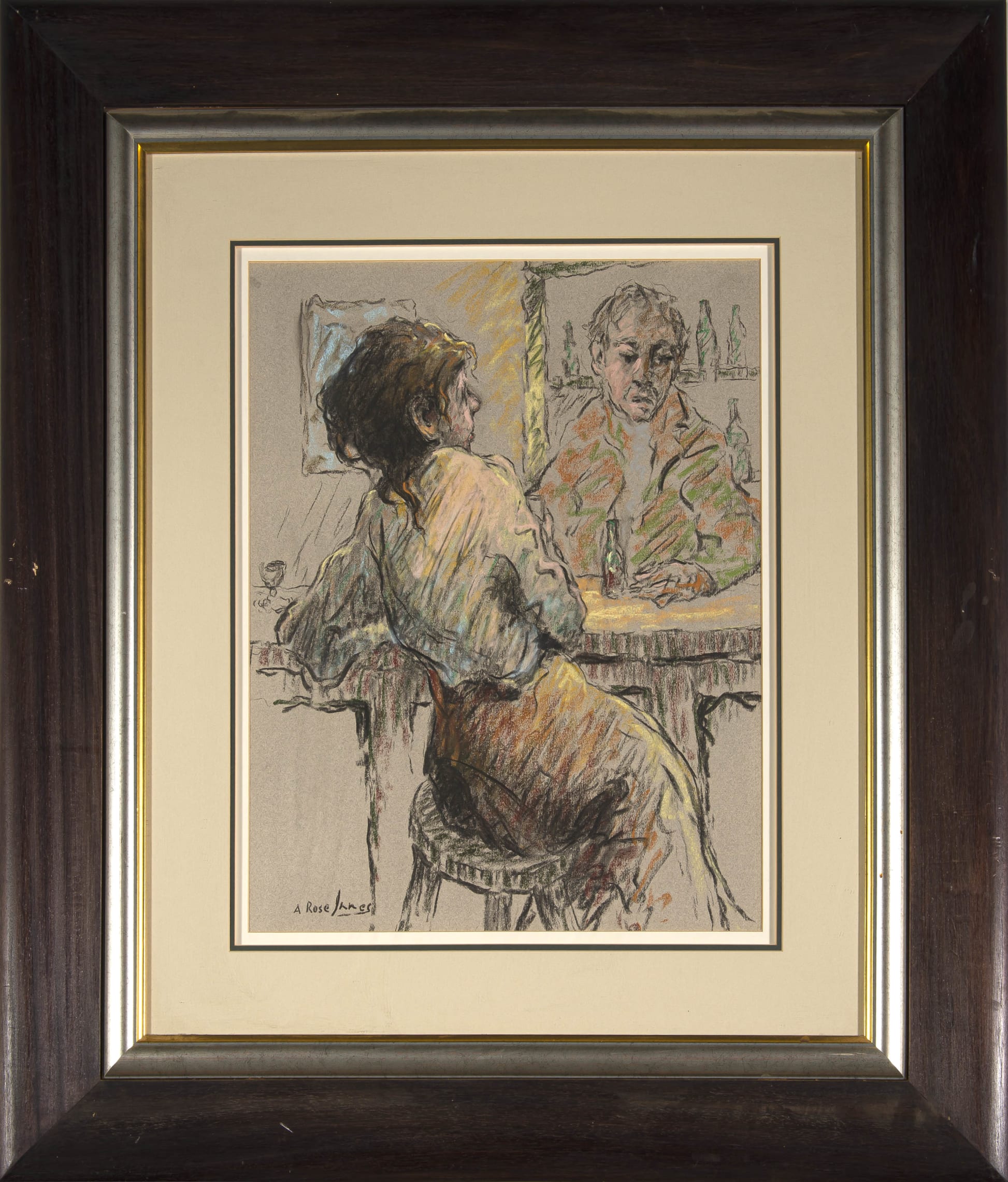 Man and Woman at the Bar by Alexander Rose-Innes | Strauss & Co