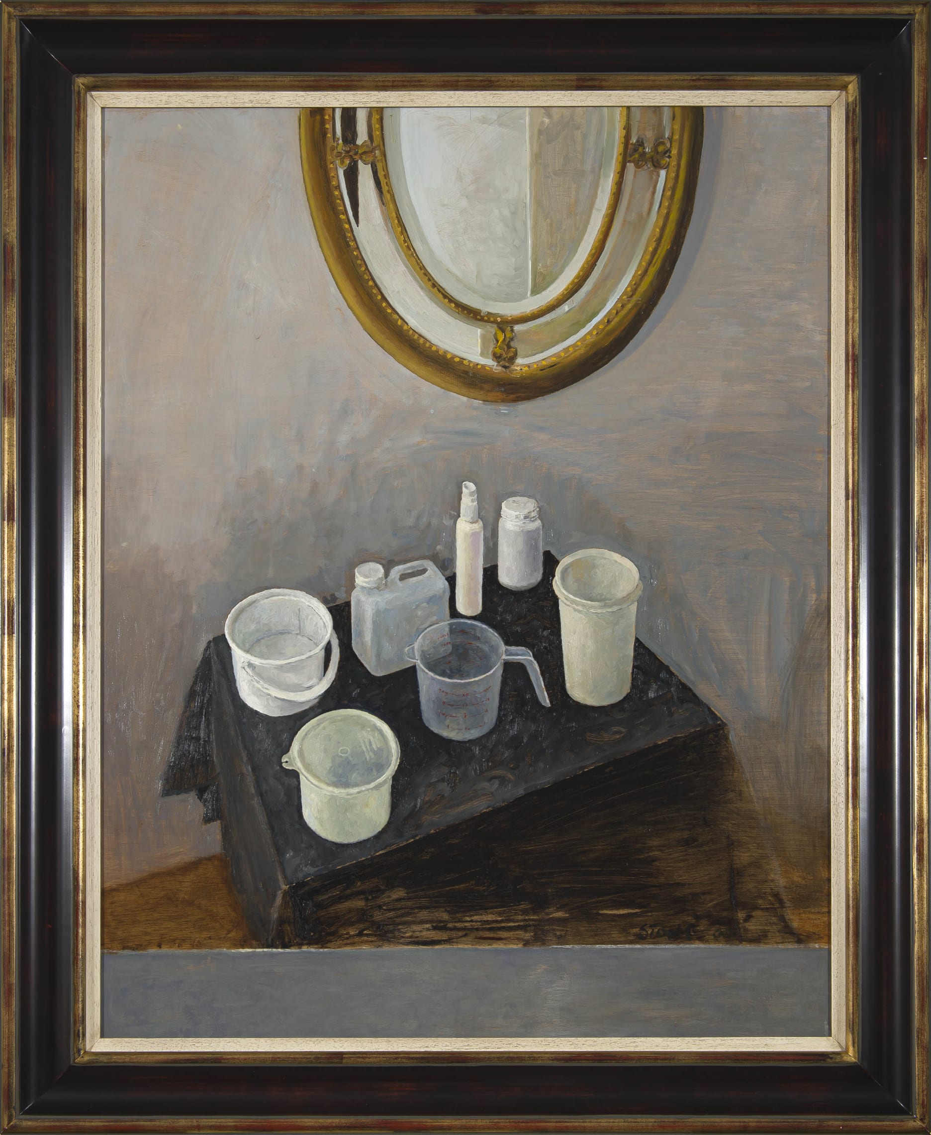 Still Life with Tupperware and Mirror by Simon Stone | Strauss & Co