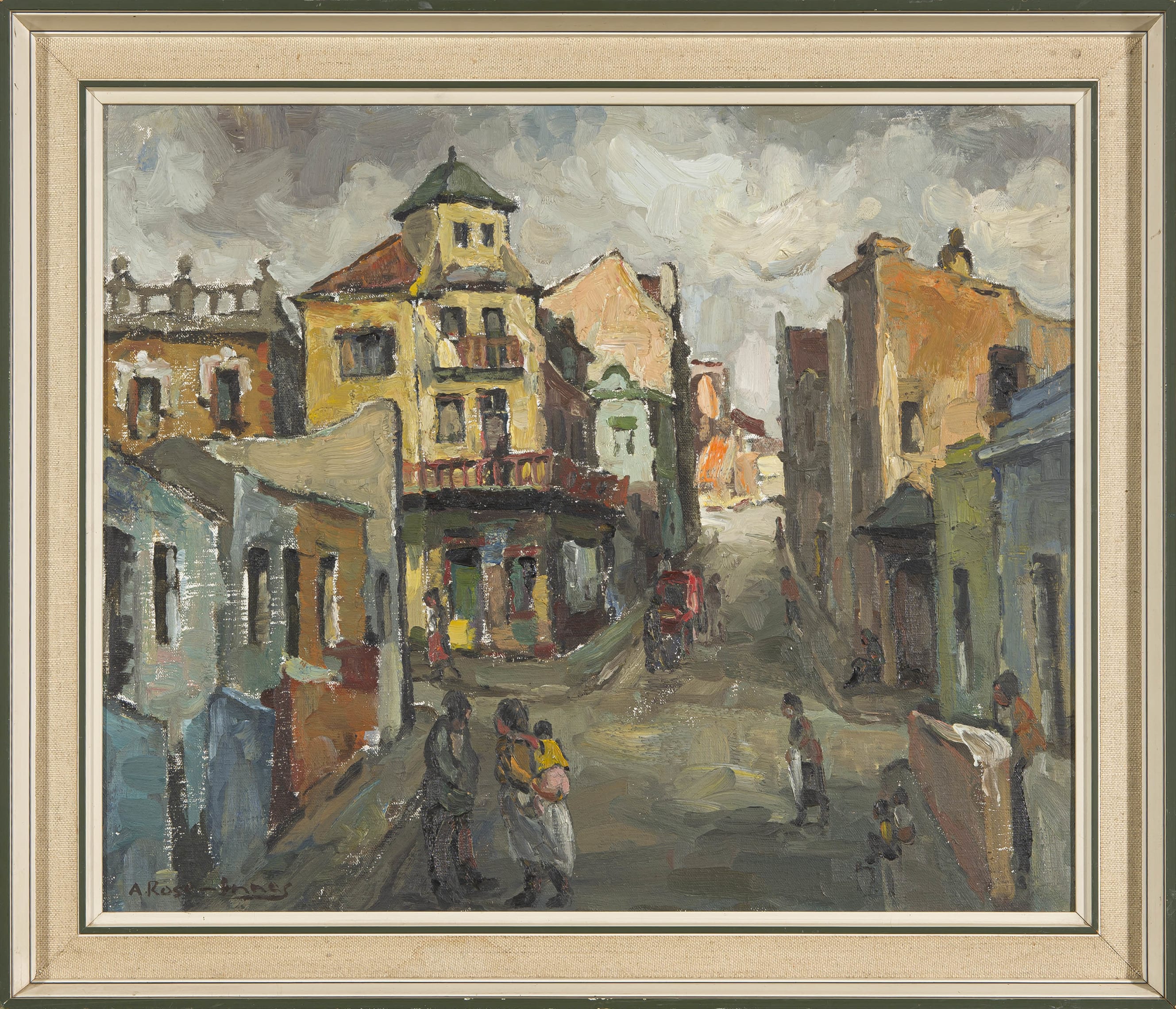 Yellow Building with Tower, Tennant Street, District Six, Cape Town by ...